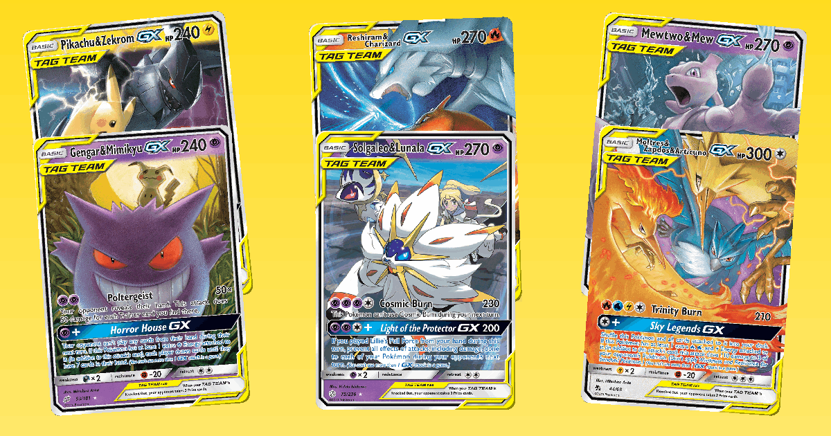 Tag Team GX Card List & Guide: Sun & Moon Era